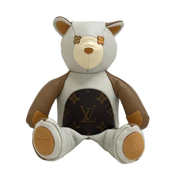 Louis Vuitton | Other | Louis Vuitton Gi42 Dudu Louis Teddy Bear ...